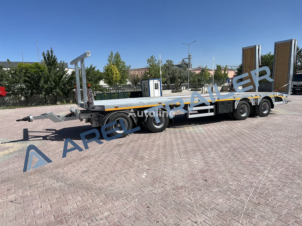 Nova Arel Trailer 4 AXLE DRAWBAR REMORQUE TRAILER TURNTABLE OPTION CUSTOMIZE prikolica sa niskom platformom