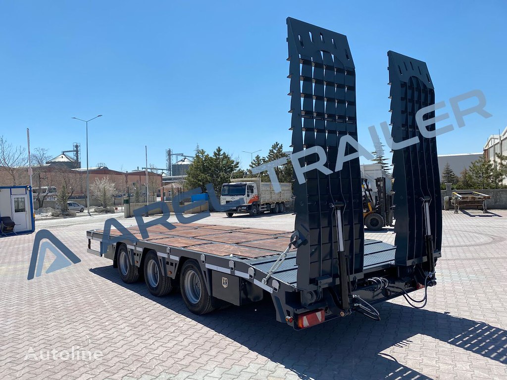 Nova Arel Trailer 3 AXLE DRAWBAR REMORQUE TRAILER TURNTABLE OPTION CUSTOMIZE prikolica sa niskom platformom