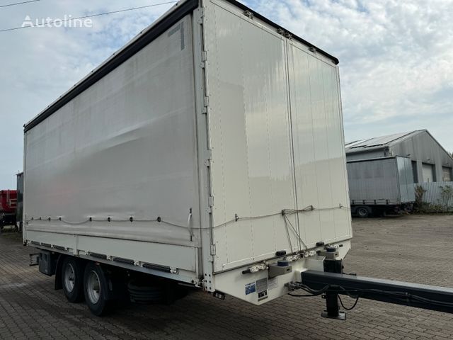 WEFA Durchlader Tandem Anhänger Curtainsider prikolica sa ceradom