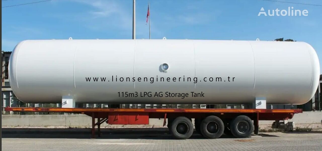 LPG Storage Tank Skid System GPL Système de skid pour réservoir rezervoar za skladistenje goriva