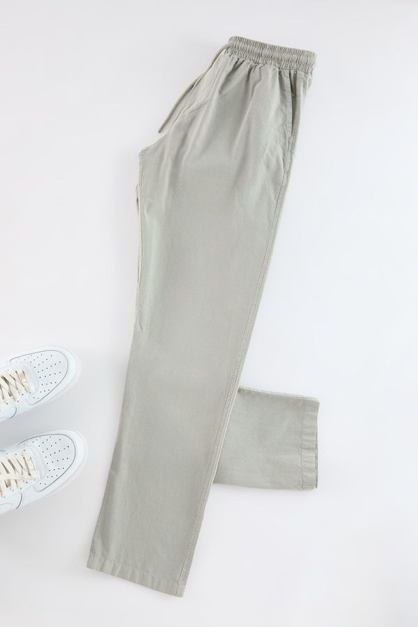 TRENDYOL STONE REGULAR TROUSERS