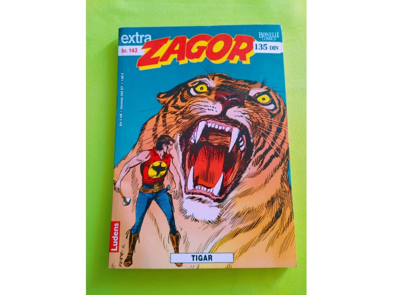 Zagor (Ludens) - Extra - br. 143 - Tigar