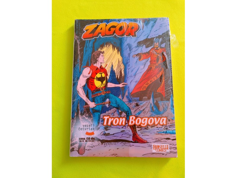 Zagor (VC) - br. 14 - Tron bogova