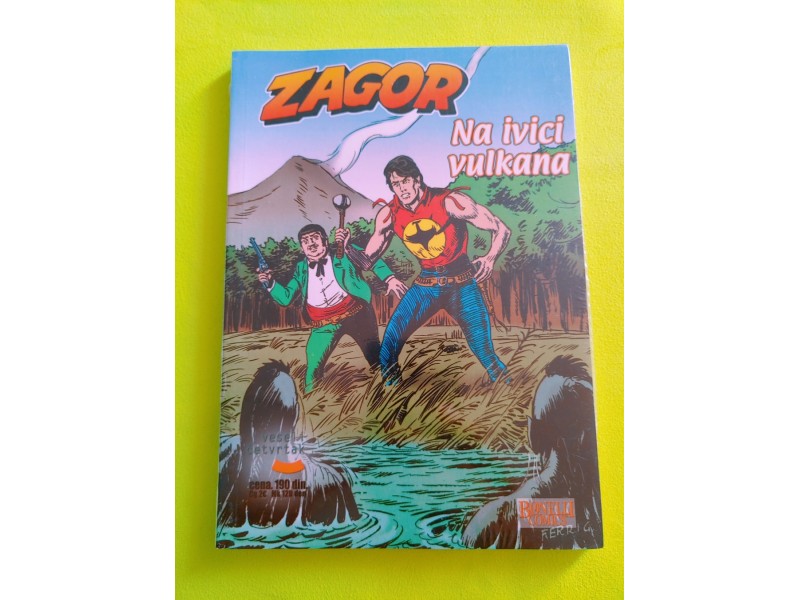 Zagor (VC) - br. 45 - Na ivici vulkana - CELOFAN