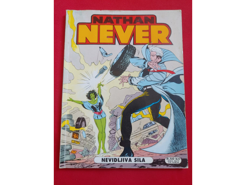 Nathan Never (SD) - br. 5 - Nevidljiva sila