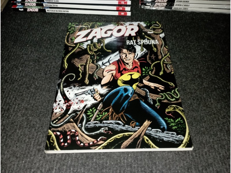 ZAGOR (Veseli Četvrtak) - broj 161 (nečitan strip)