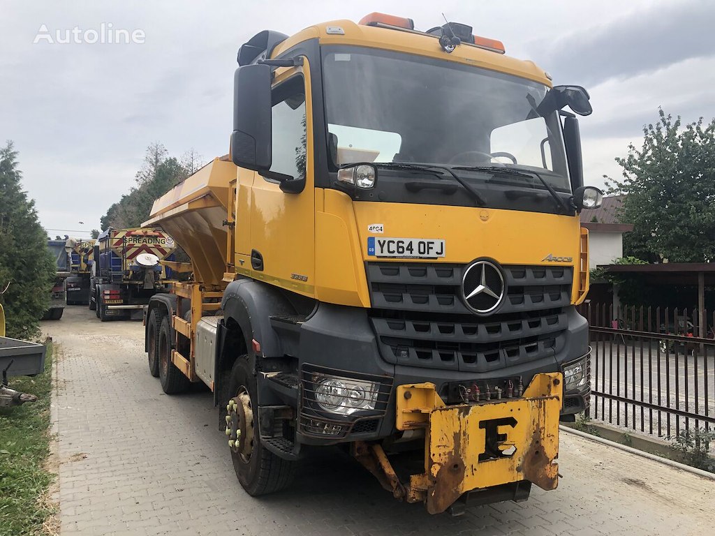 Mercedes-Benz Arocs 3333 6x6 gritter econ masina za ciscenje snijega