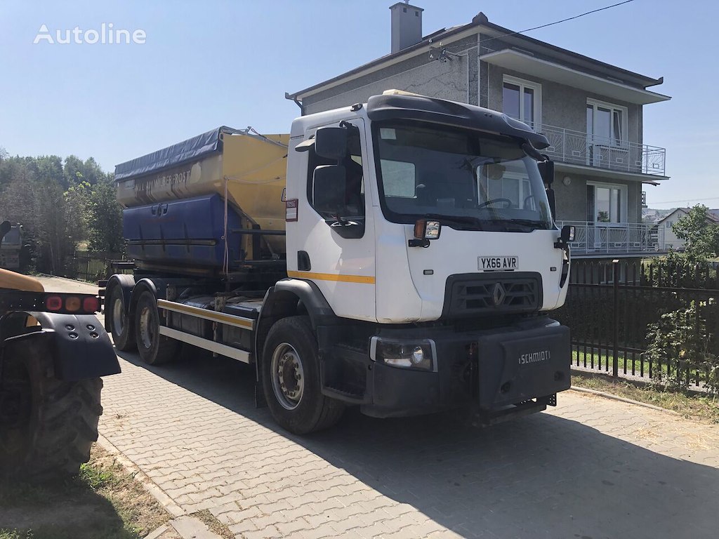 Renault Renault c320 gamma gritter 6x4 schmidt startos 9m3 rasipač peska