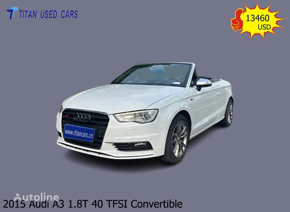 Audi Used 2015 Audi A3 Convertible for Sale in China - TITAN Cars hečbek