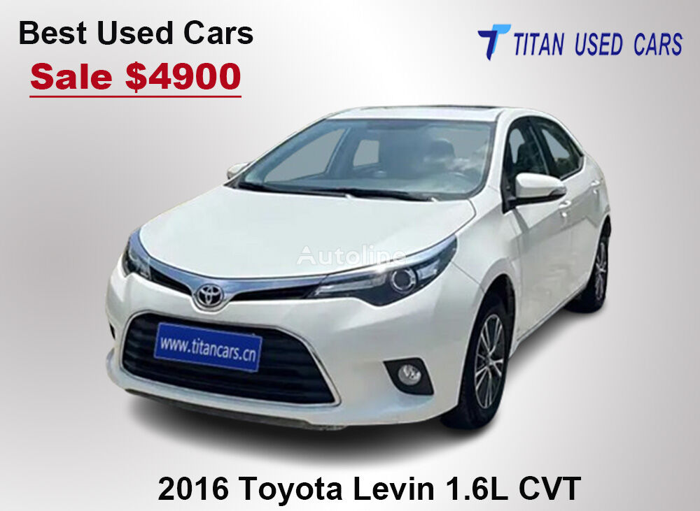 Toyota Used Toyota Levin 2016 from China sedan