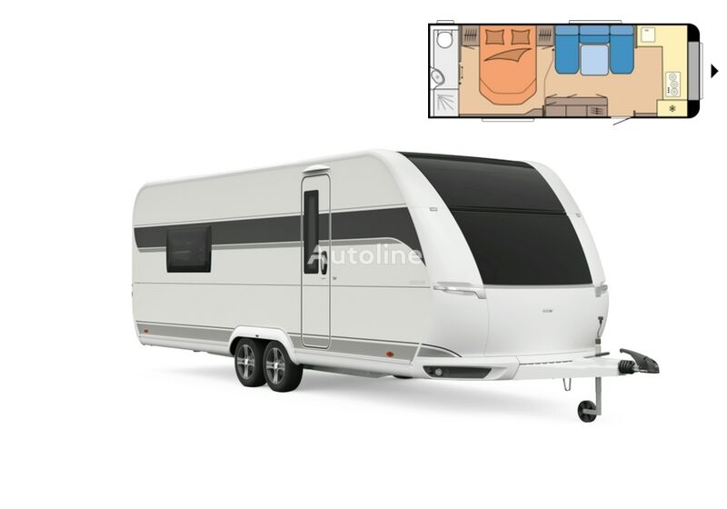 Hobby MAXIA 660WQM NORDIC Ed. 2xALDE Solar,Klima,2xMover, ETS 2200kg kamp prikolica