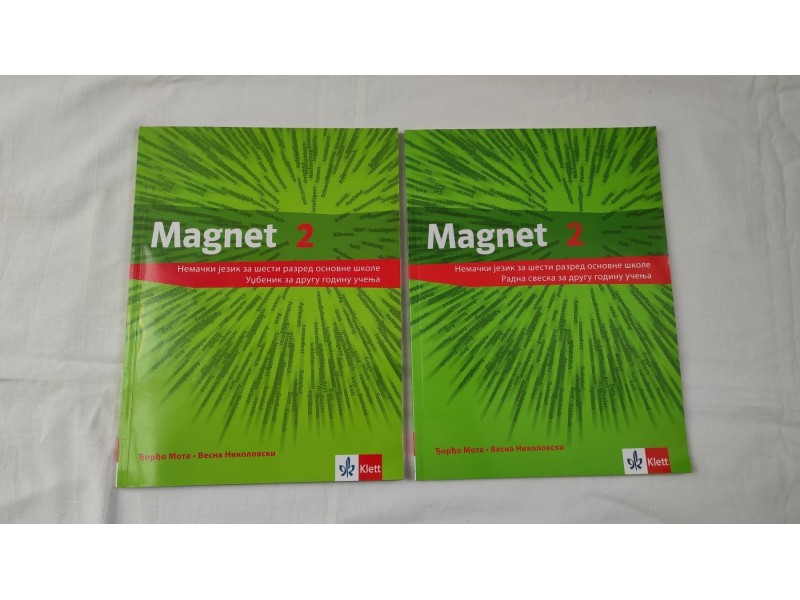 Magnet 2 nemački jezik za šesti razred KLETT