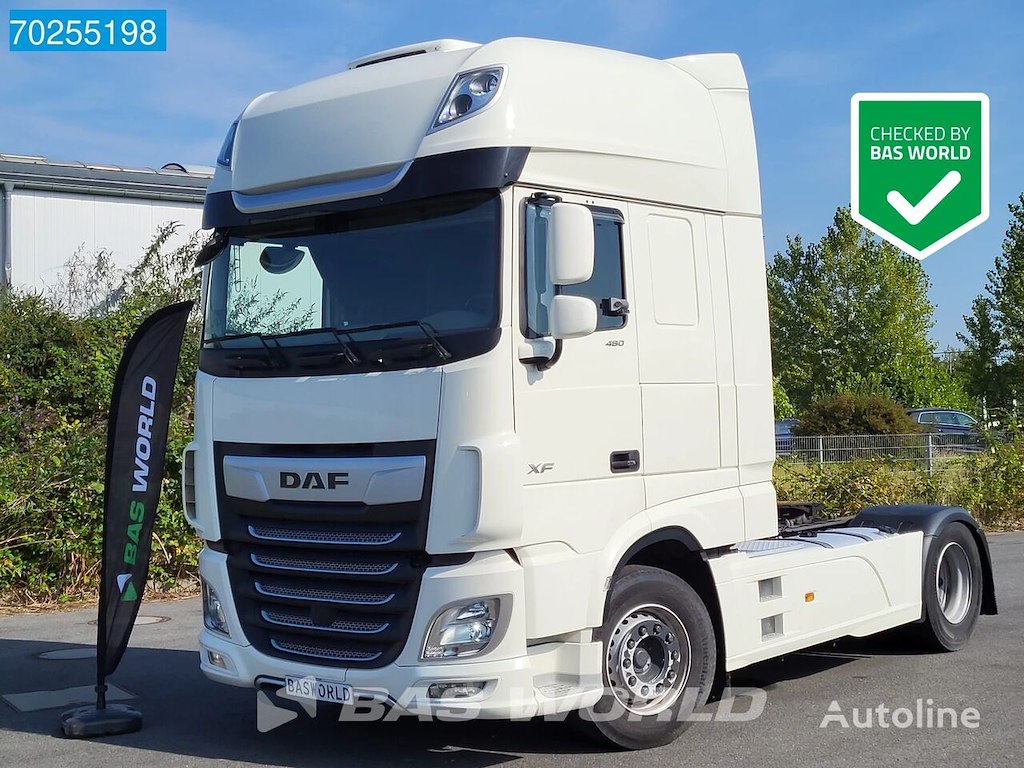 DAF XF 480 4X2 SSC Retarder 2x Tanks ACC LED Standklima tegljač