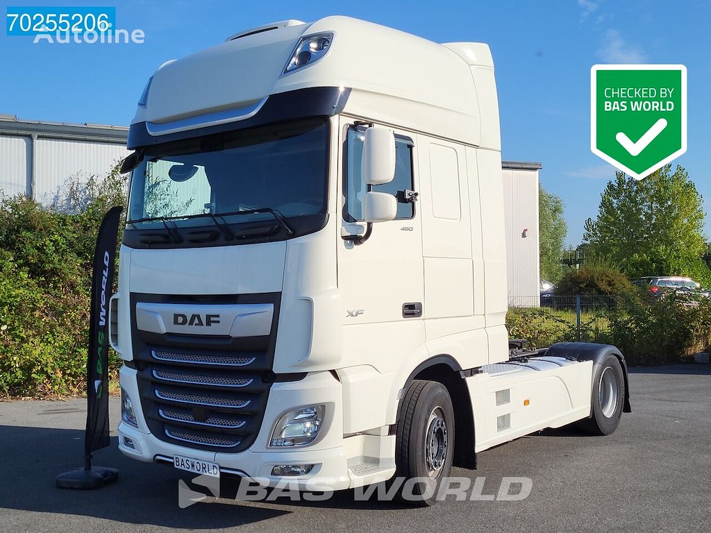 DAF XF 480 4X2 SSC 2xTanks Retarder ACC LED Standklima tegljač