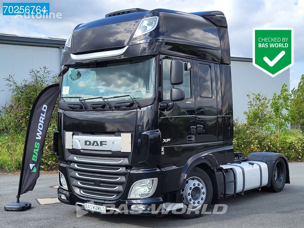 DAF XF 480 4X2 Mega SSC Retarder 2x Tanks Standklima ACC LED tegljač