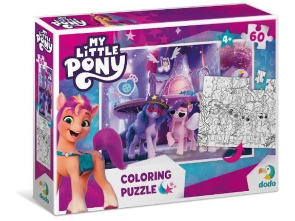 Dodo Slagalica 2u1 My Little Pony 60 komada