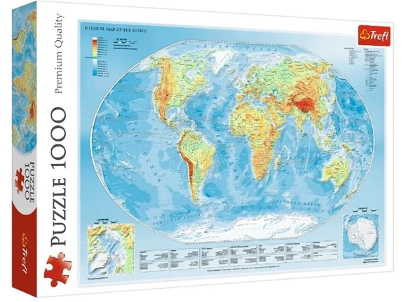 Trefl Puzzle 1000 delova mapa 10463