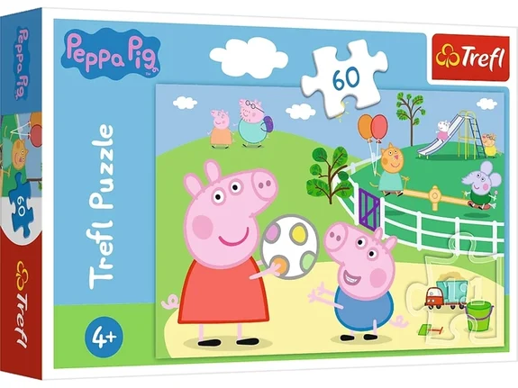 Trefl Puzzle 60 delova peppa 17356