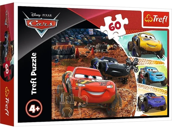 Trefl Puzzle 60 delova lightning mcqueen