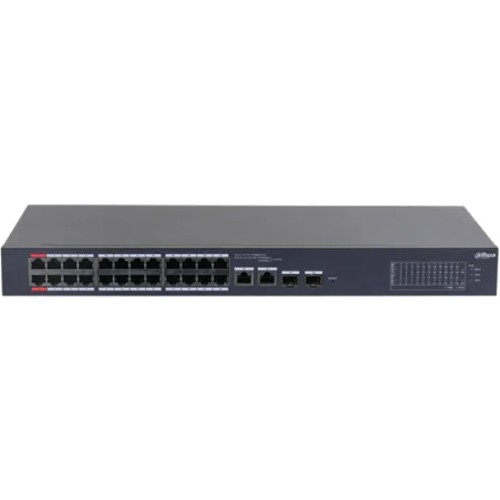 Dahua 26-Port Cloud Managed Desktop Switch with 24-Port PoE | CS4226-24ET-375