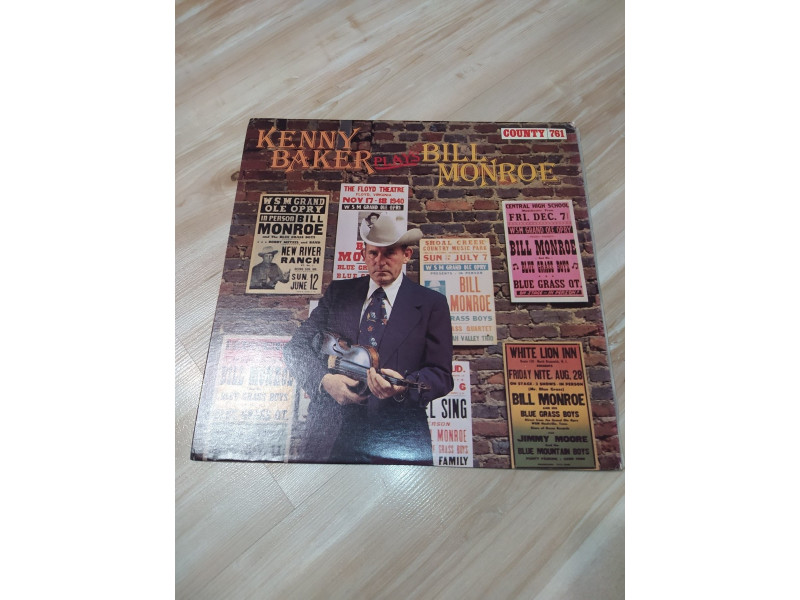 Kenny Baker Plays Bill Monroe (USA LP 1976)