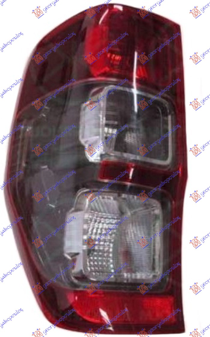 STOP LAMPA SIVA (BEZ MAGLENKE) (SA RIKVERC SVETLOM) Leva str. FORD RANGER (2012-2015) (OEM: 1899121, 1899212, EB3B-13405-CA)