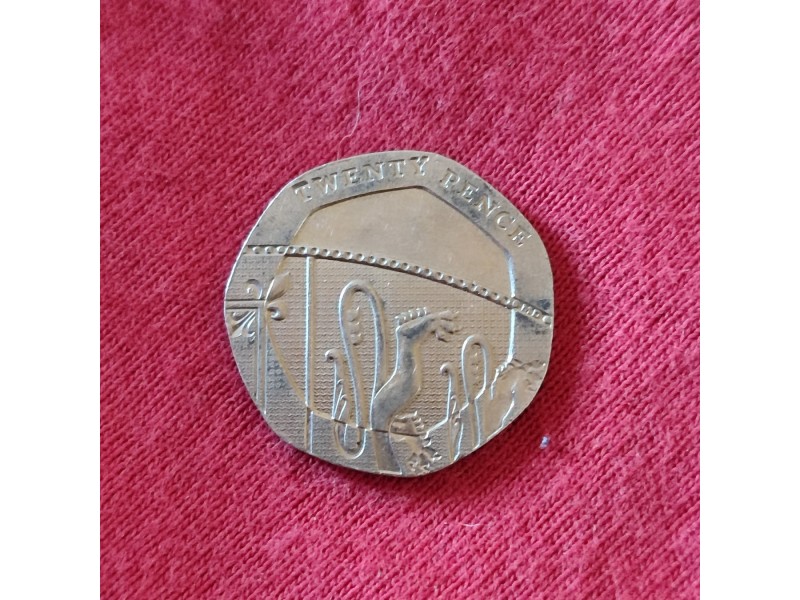 Twenty pence 2008 godina velika britanija