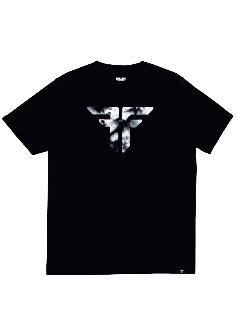 Fallen Trademark Tee black/white smoke