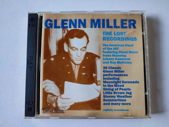 Glenn Miller – The Lost Recordings - 2CD - original ✅