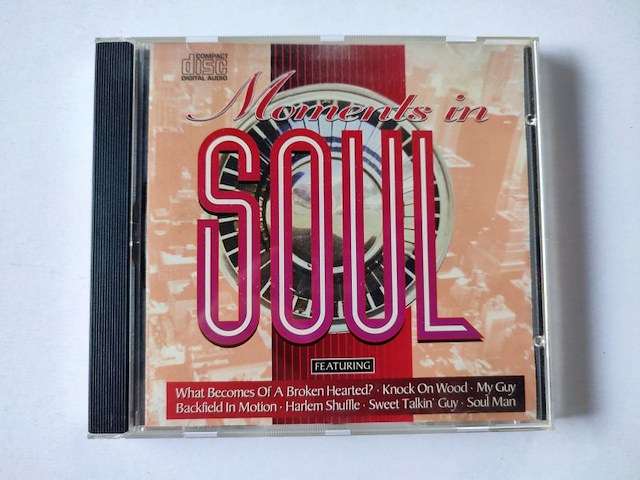 Various – Moments In Soul- original ✅