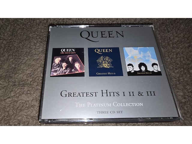 Queen - Greatest hits I II &;;; III 3CDa , ORIGINAL