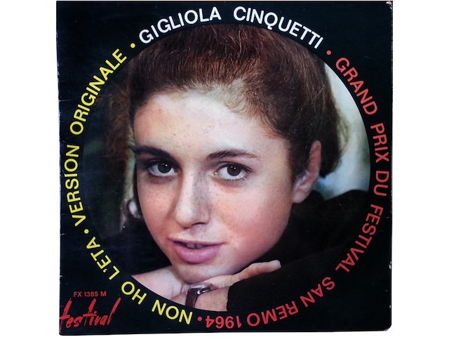 Gigliola Cinquetti – Non Ho L`Eta (Version Originale) 7