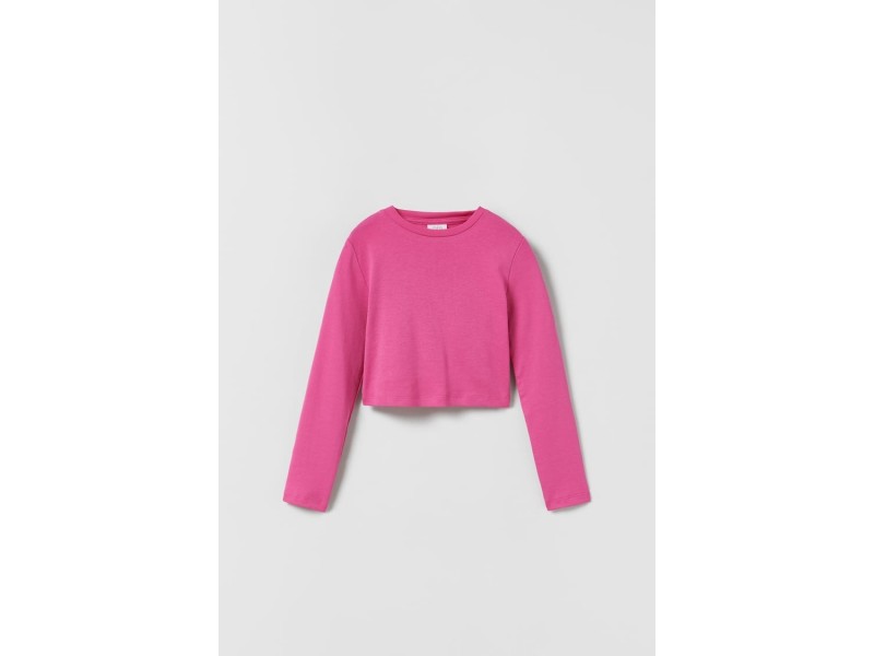 ROZE CROP MAJICA (134)