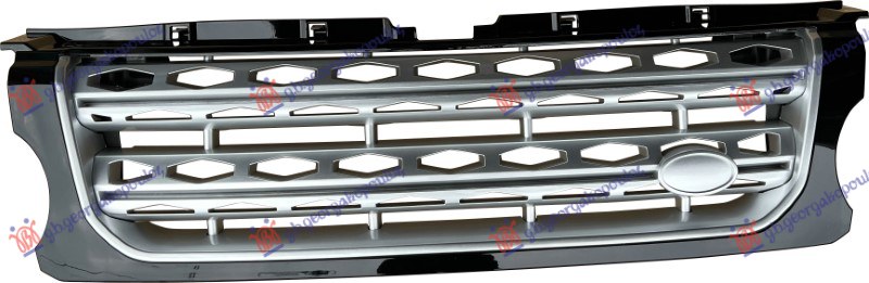 PVC MASKA SREBRNA (CRNI OKVIR) (SREBRNA LAJSNA) LAND ROVER DISCOVERY (2014-) (OEM: LR051299)