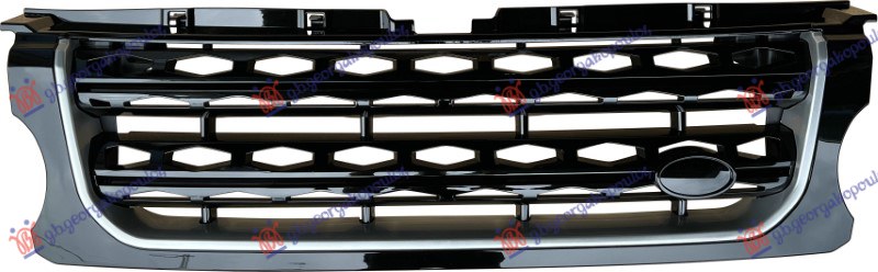 PVC MASKA CRNA (CRNI OKVIR) (SREBRNA LAJSNA) LAND ROVER DISCOVERY (2014-) (OEM: LR051300)