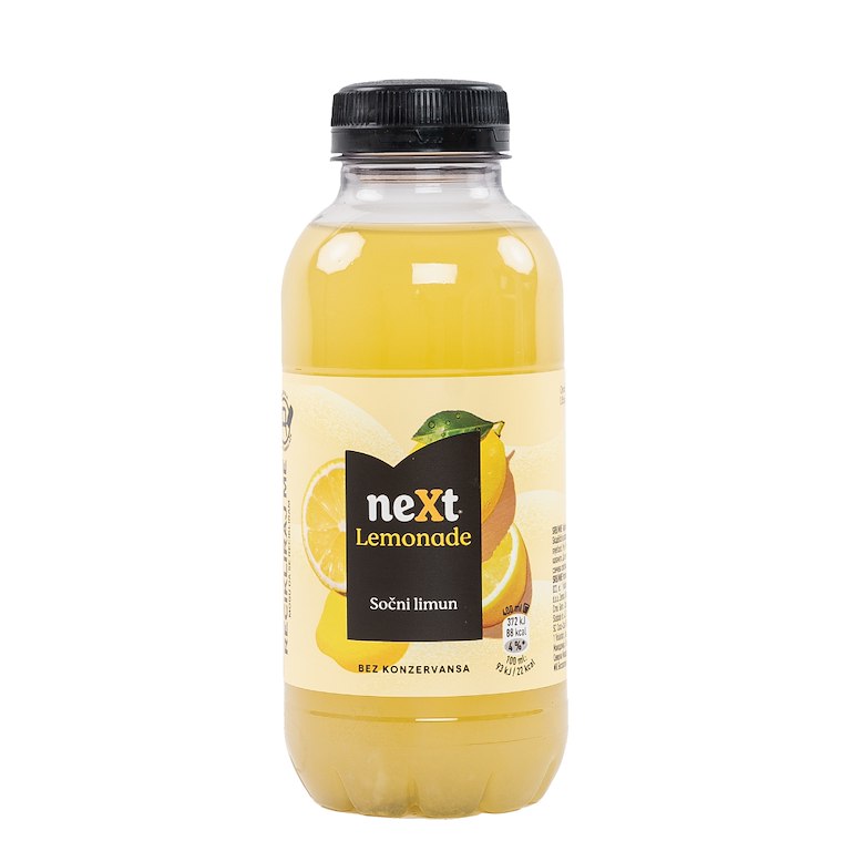 Next Lemonade Sočni limun 0.4L paket od 12 komada