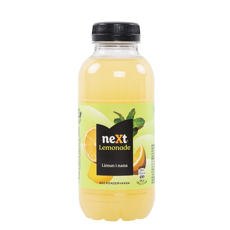 Next Lemonade limun i nana 0.4L paket od 12 komada