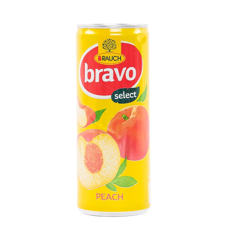 Bravo Peach 0.25L paket od 24 komada