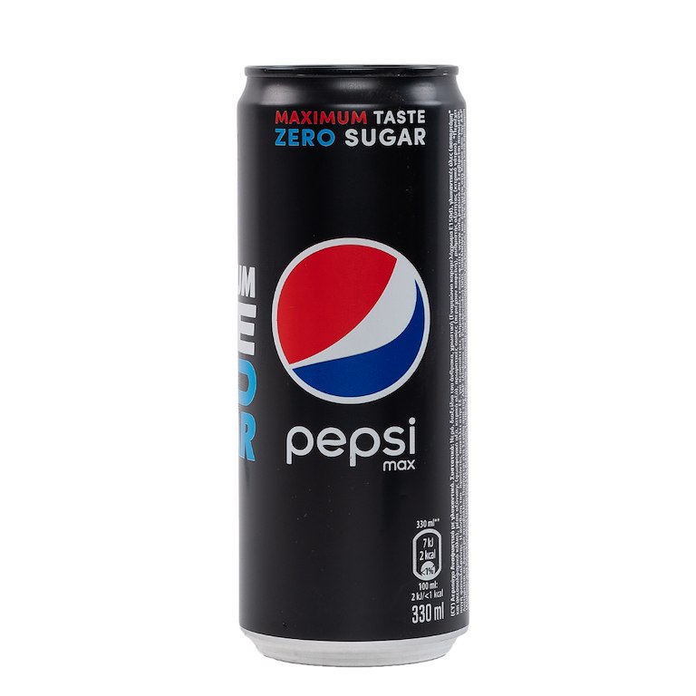 Pepsi Zero Sugar 0.33L paket od 24 komada