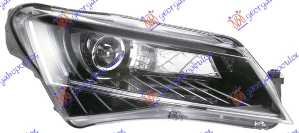 FAR Bi-XENON AFS SA LED DNEVNIM SVETLOM (HELLA) Desna str. SKODA SUPERB (2015-) (OEM: 3V1941018A)