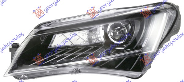 FAR Bi-XENON AFS SA LED DNEVNIM SVETLOM (HELLA) Leva str. SKODA SUPERB (2015-) (OEM: 3V1941017A)