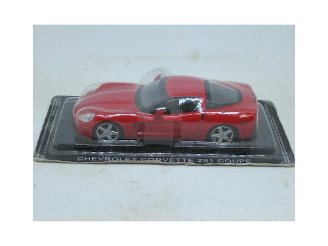 1:43 DeAgostini chevrolet corvette ZR1 coupe