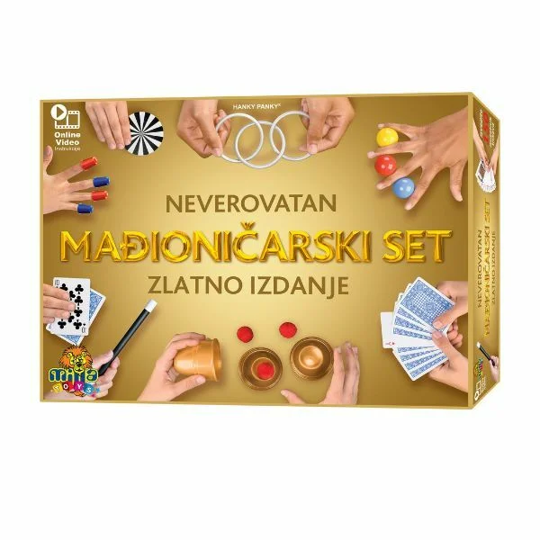 Madjionicarski set 150 trikova
Madjionicarski set 150 trikova