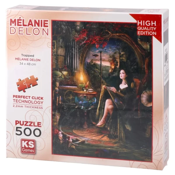 Melanie Delon, slagalica, žena, 500 delova