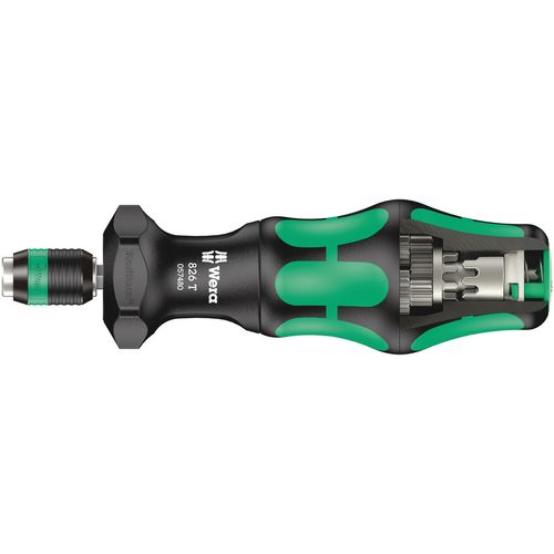 Wera 826 T Kraftform Turbo Odvijač sa držačem za bitove Rapidaptor, 1/4" x 146 mm, 05057480001