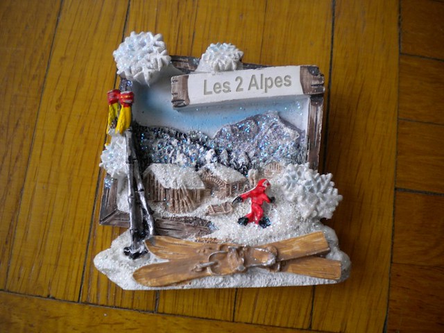 Les 2 Alpes FRANCUSKA, magnet za frizider (2)