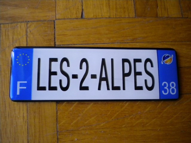 Les 2 Alpes FRANCUSKA, magnet za frizider (1)