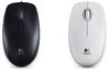 Logitech M100, Corded Mouse, USB, white/black