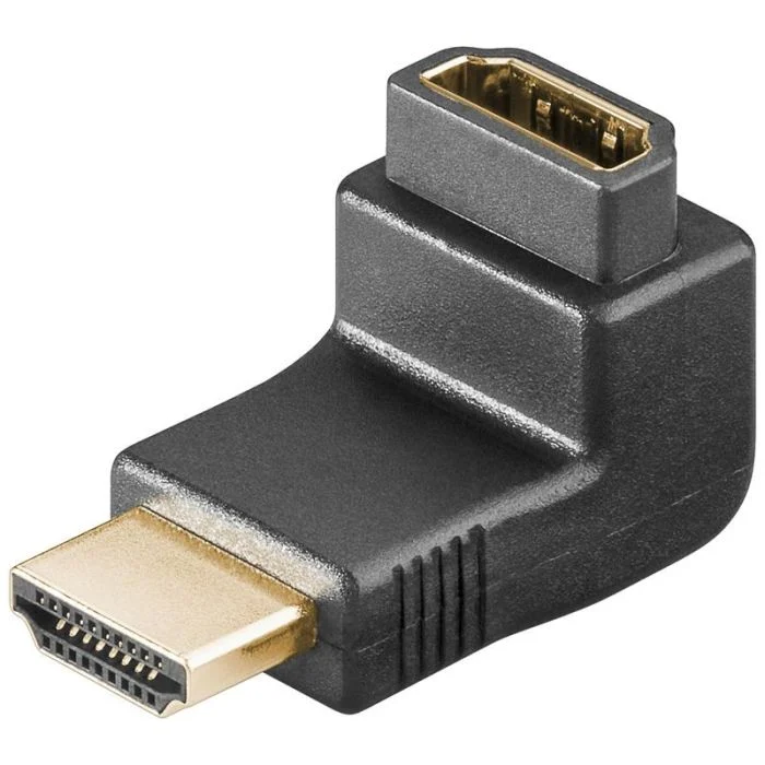 Adapter HDMI m-f pod uglom
