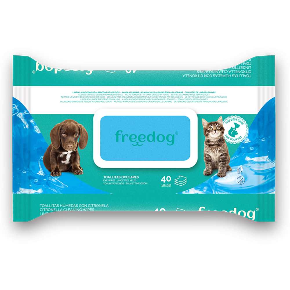 Freedog Maramice za čišćenje očiju 40kom